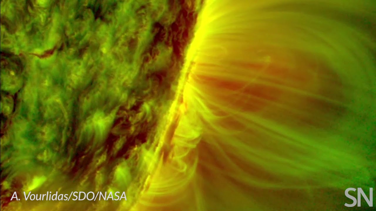 Watch the sun's loops in action | Science News - YouTube