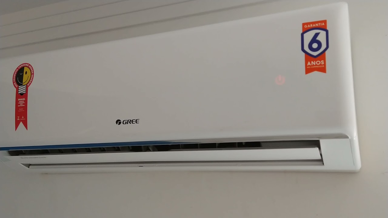 Instalação de ar-condicionado GREE 9000 BTUS (Botijão) - YouTube