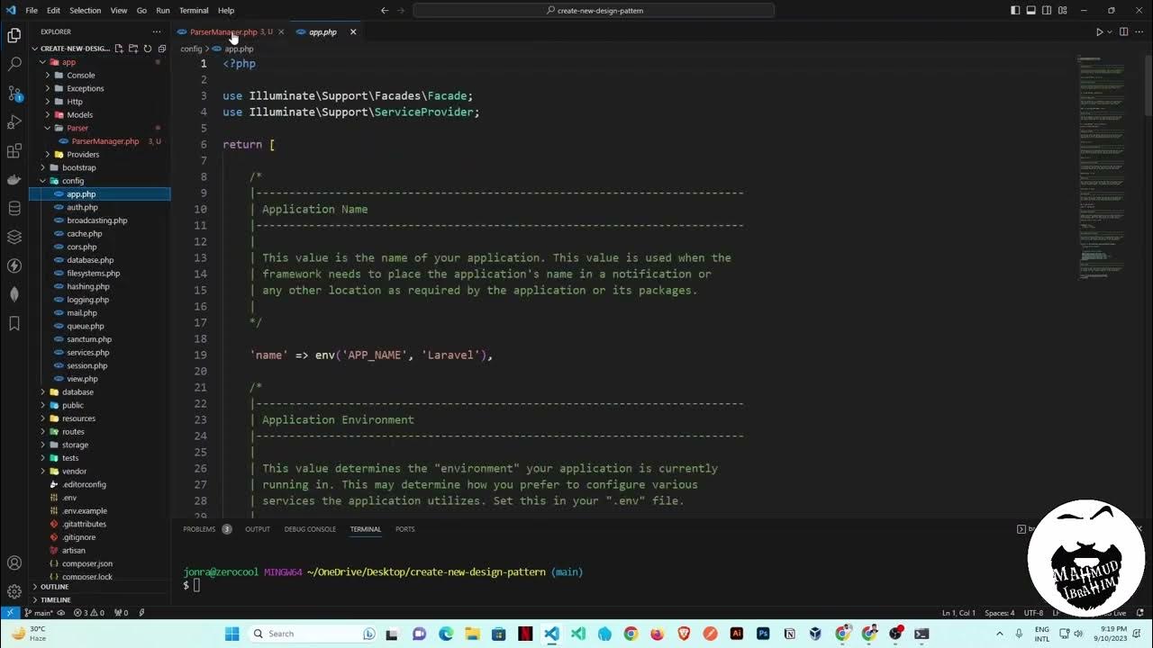 Manager Pattern - Design Patterns in PHP Laravel (In Bangla) - YouTube
