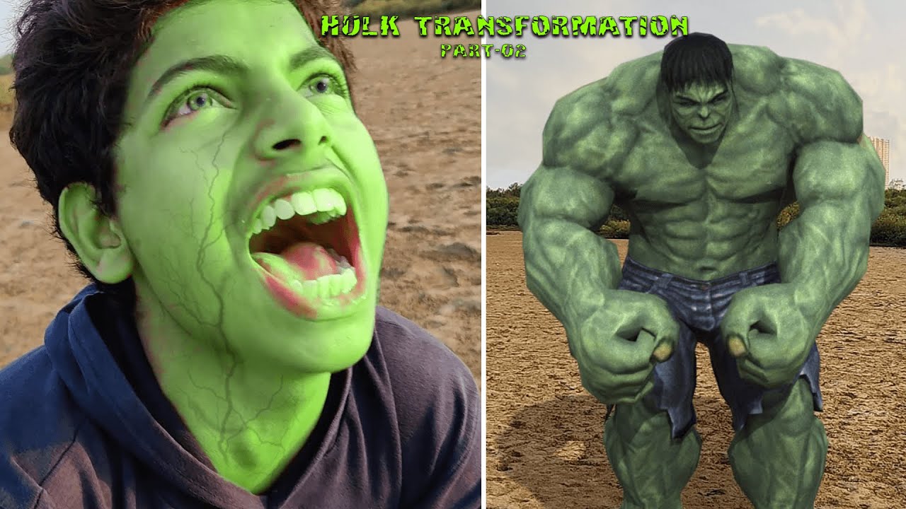 #Hollywood_Hulk Transformation In Real Life Part-02 | Fan Made VFX # ...