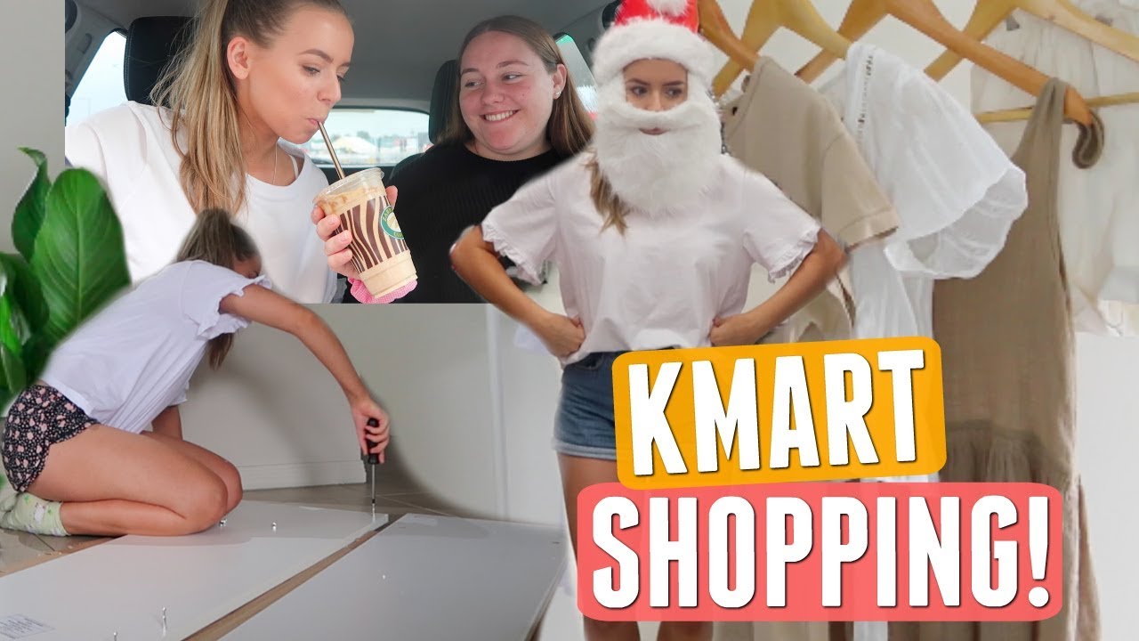 kmart shopping & what it's like to live with a youtuber | VLOG - YouTube