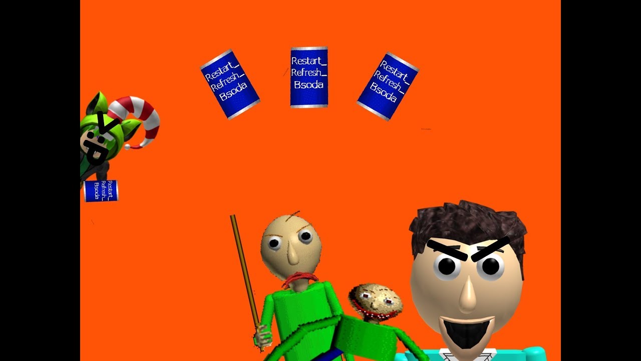 Roblox baldi's basics cafateria food fight! - YouTube