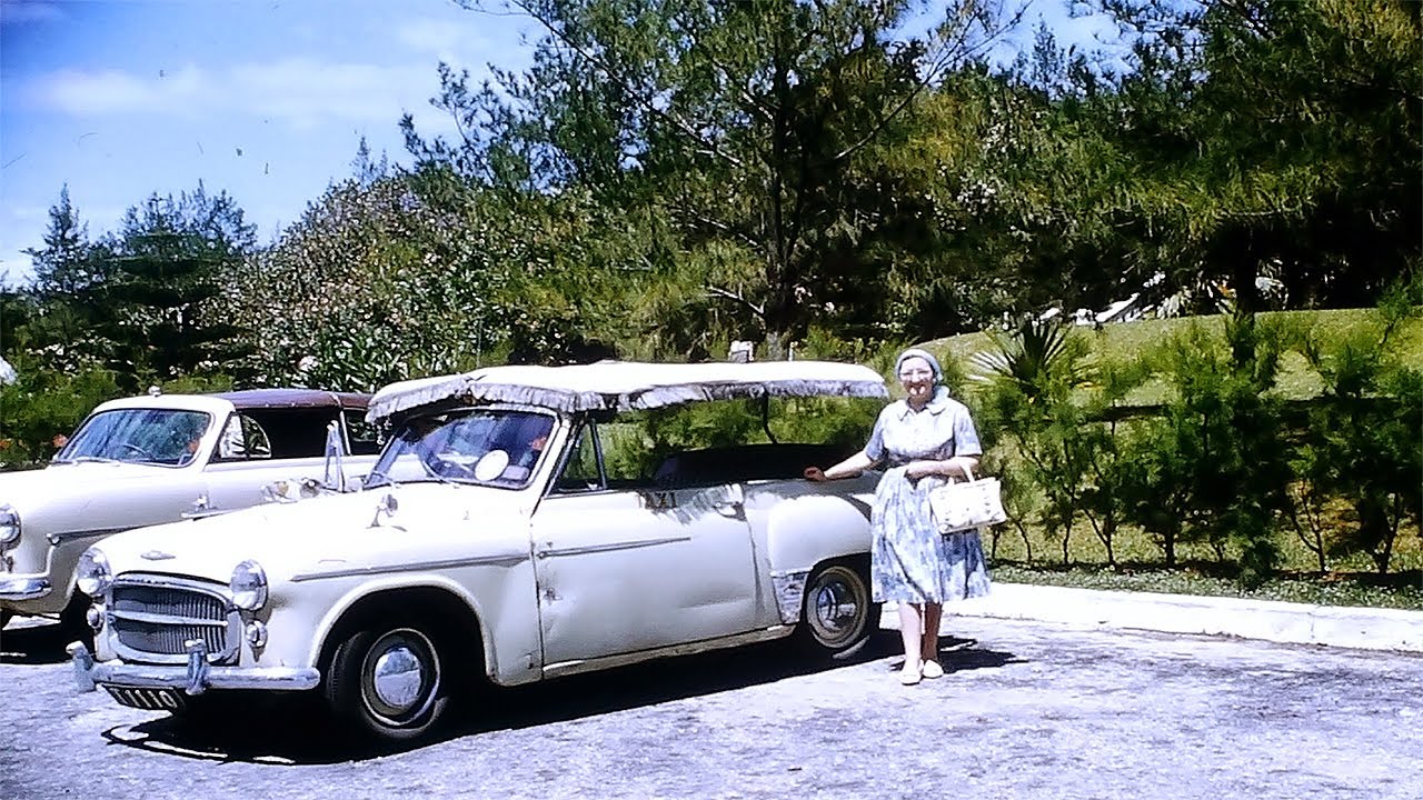 Bermuda Vacation 1961 Slideshow ~ Ariel Sands and Aerial Views ~ Drinks ...