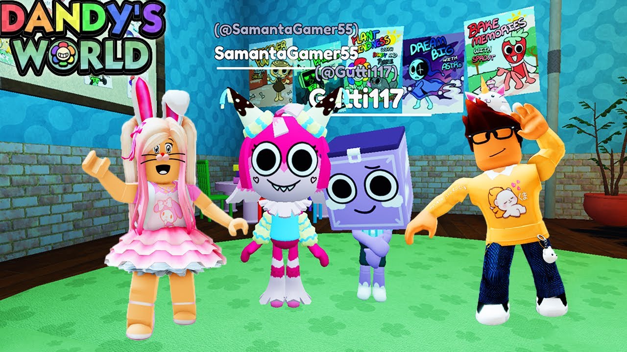 Jugamos Dandy World! Conociendo Todo Lo Nuevo! Nuevos Mapas, Personajes ...