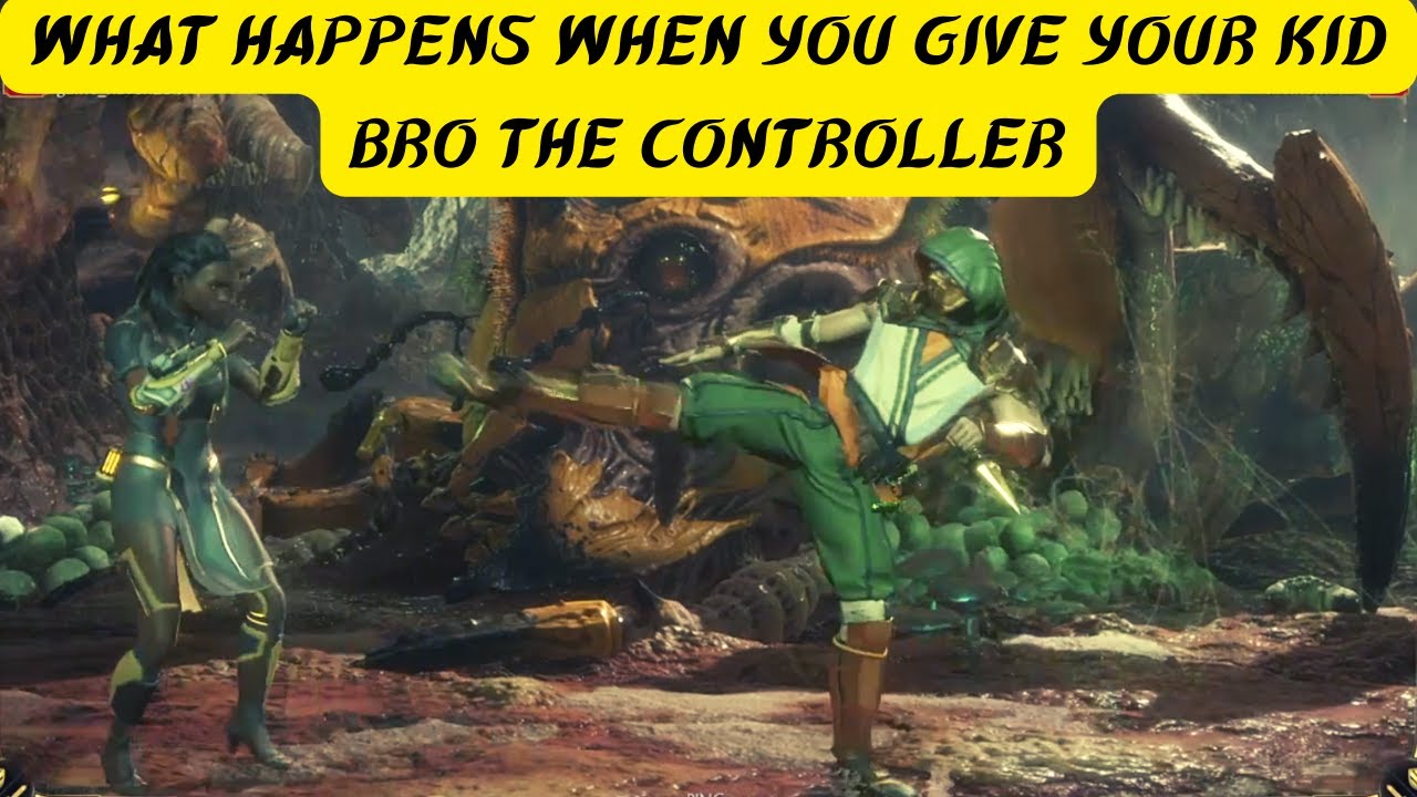 POV: giving the controller to your little bro - YouTube