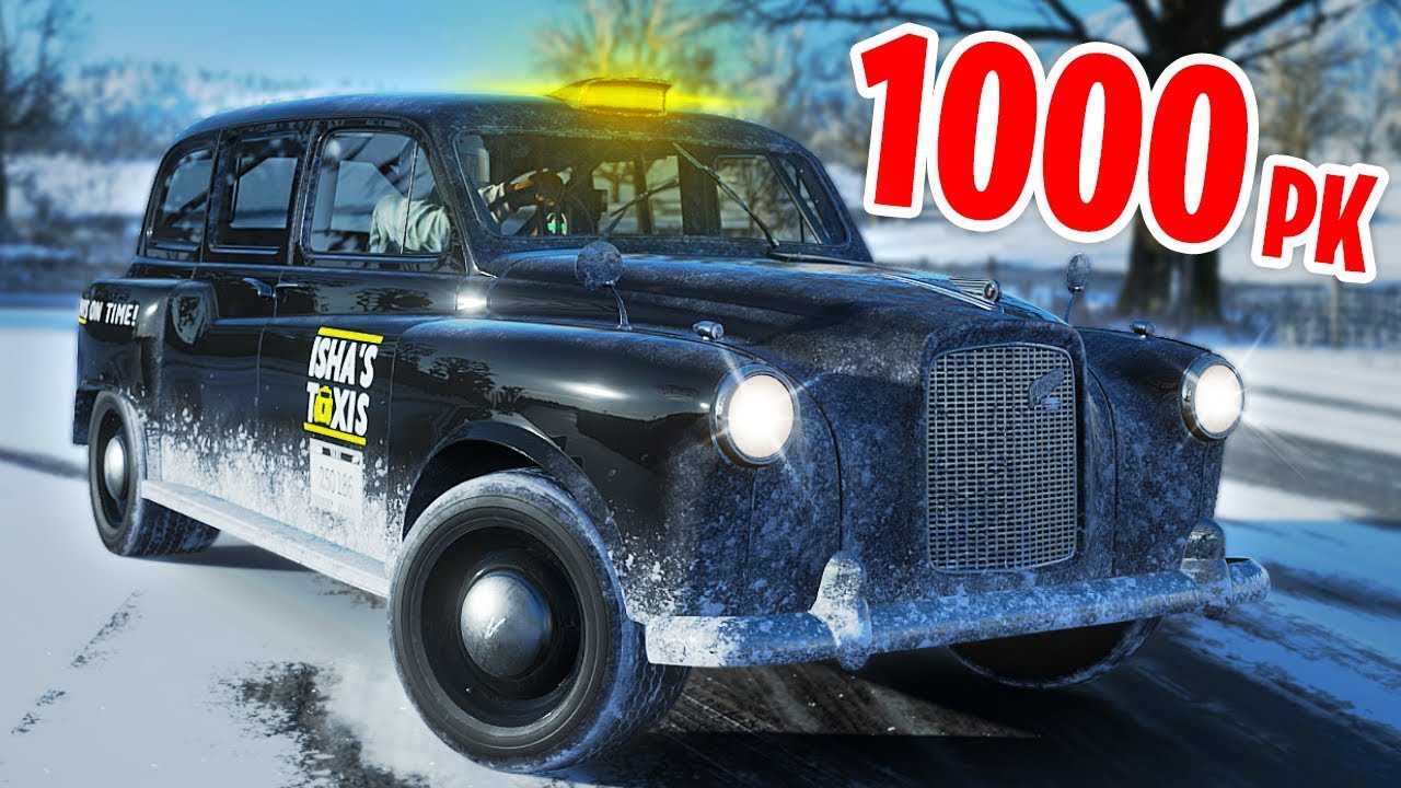 DEZE TAXI HEEFT 1000PK! - Forza Horizon 4 - YouTube