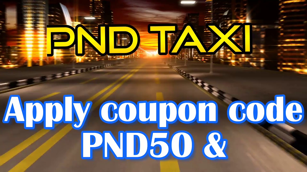 Apply coupon code PND50 & get upto 50% off on your each ride - YouTube