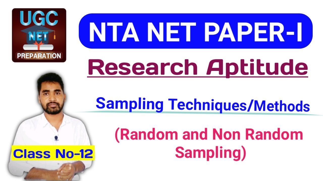 Sampling Techniques || Methods of Sampling || Random and Non Random ...