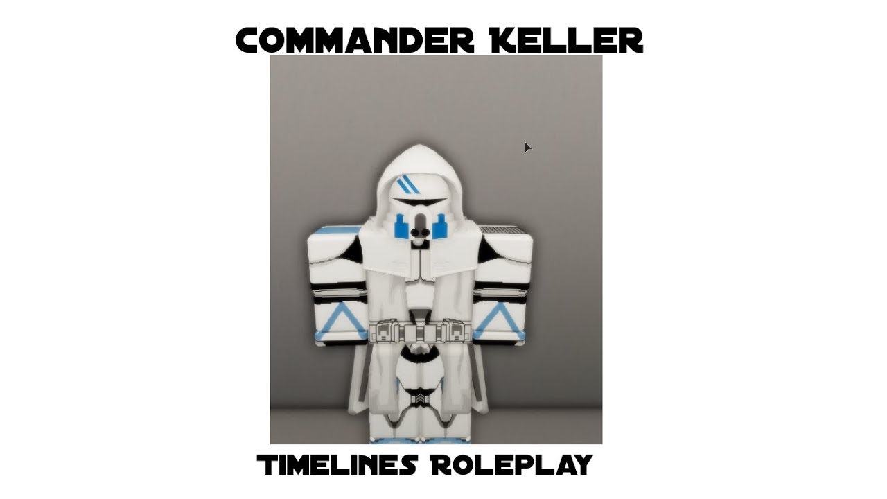 How to make Commander Keller | Timelines RP. - YouTube