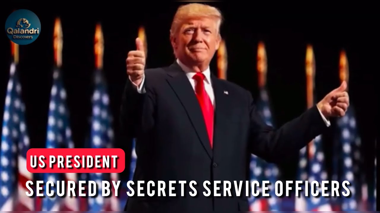 American president secured by secret service officers | Qalandri ...