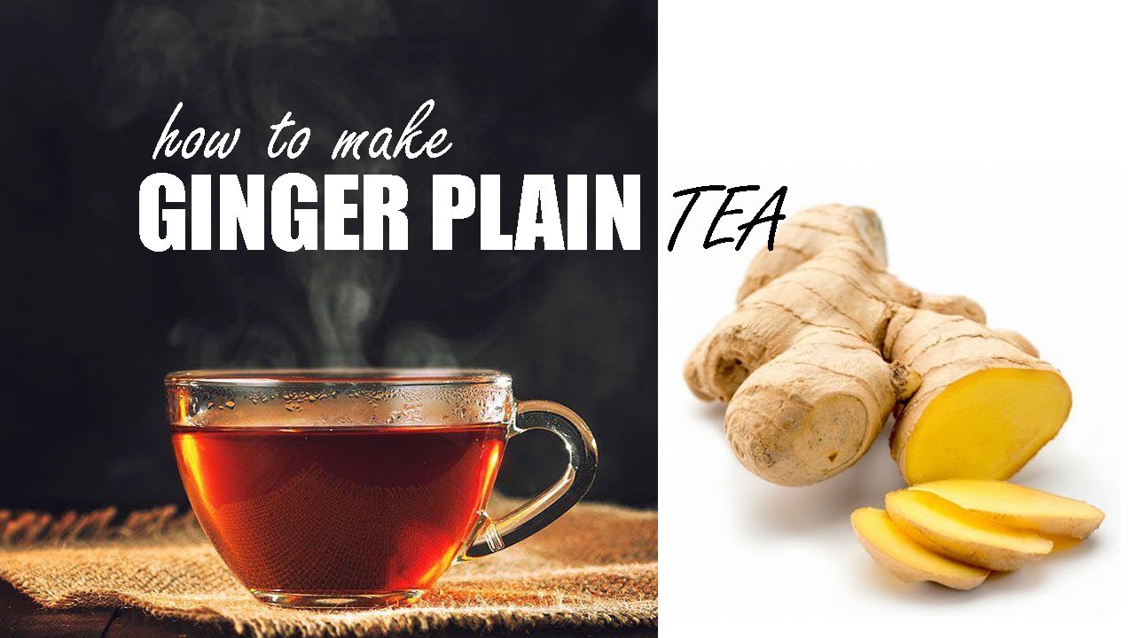 How To Make Ceylon Ginger Plain Tea | I'am the eater - food show - YouTube