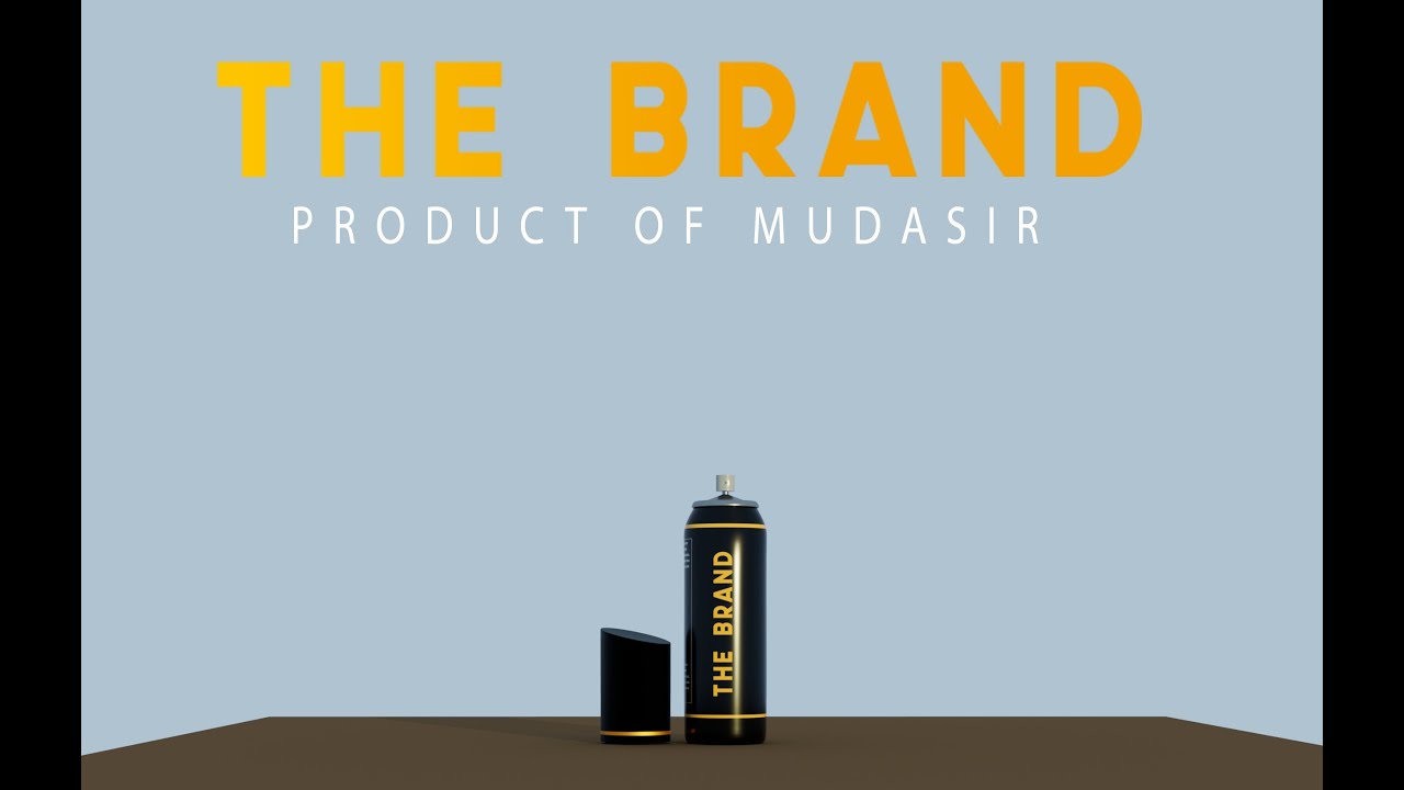 Creating a Realistic 3D Body Spray Model Tutorial: Step-by-Step Guide ...