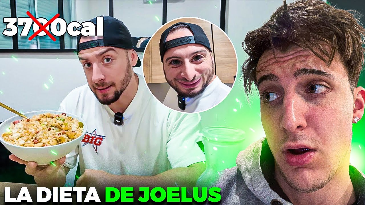 JOELUS enseña su DIETA en Volumen y debe Comer MÁS - YouTube