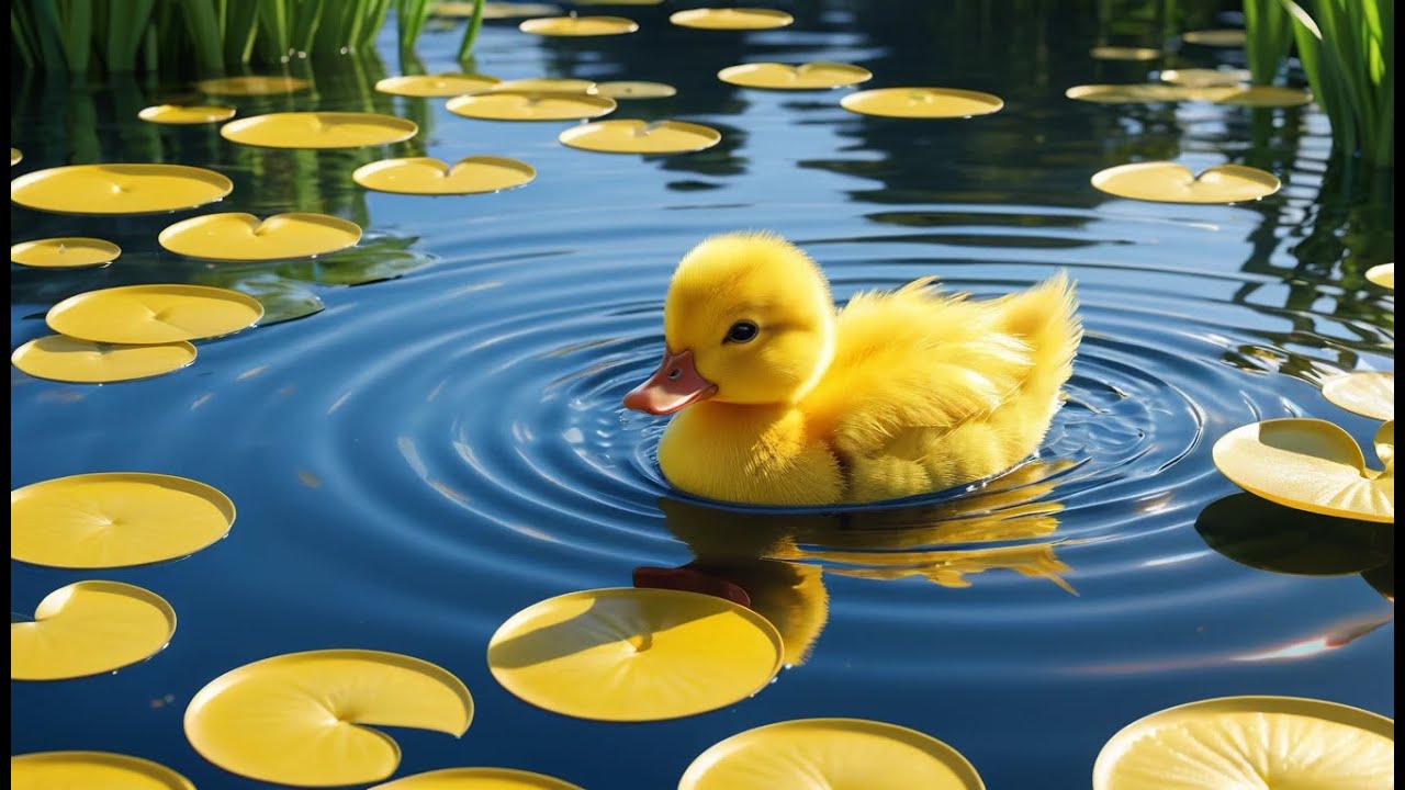 Baby Duck Quack Quack Quack | Fun Animal Sound Song for Kids | Quacking ...