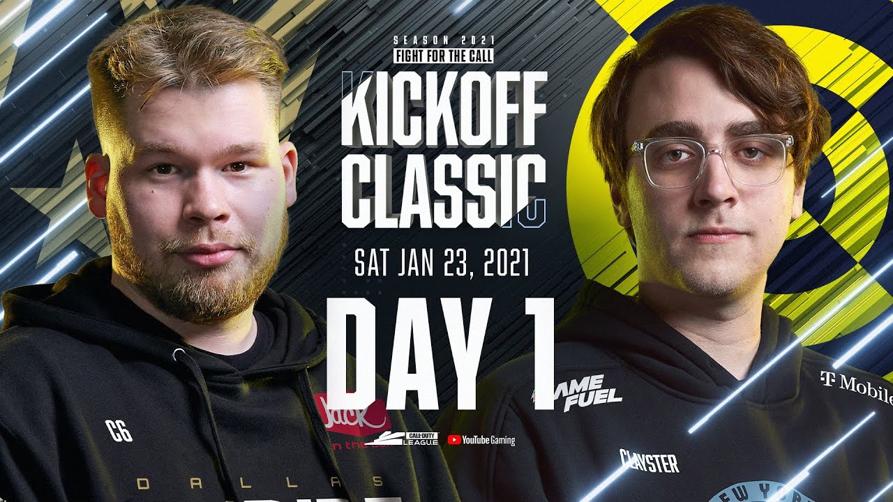 Call Of Duty League 2021 Season | Kickoff Classic | Day 1 - YouTube