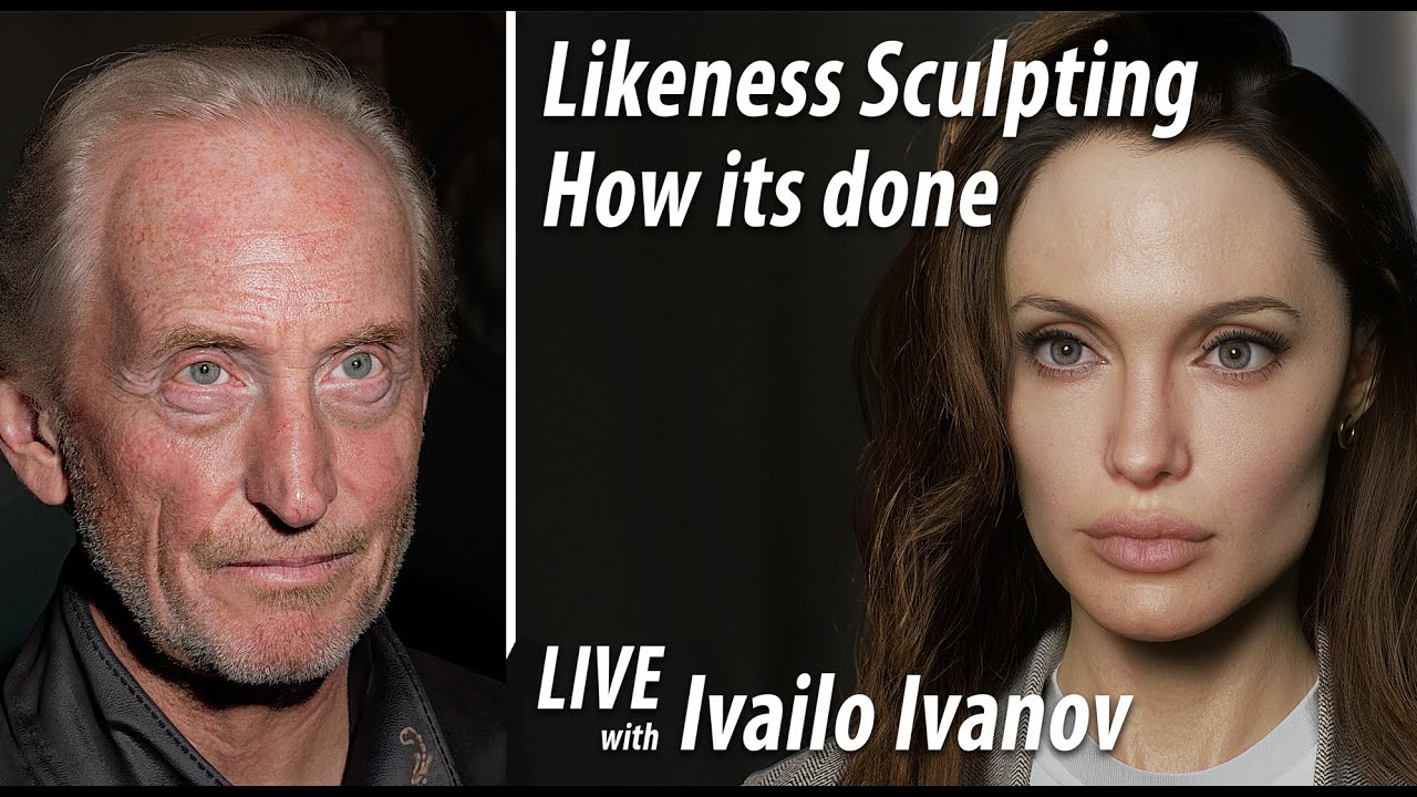 How to do likeness sculpts with Ivailo Ivanov - YouTube