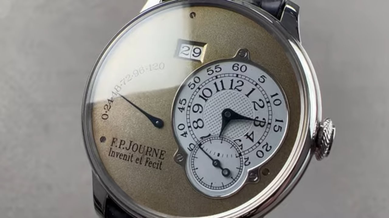 F.P. Journe Octa Réserve De Marche Brass Movement F.P. Journe Watch ...