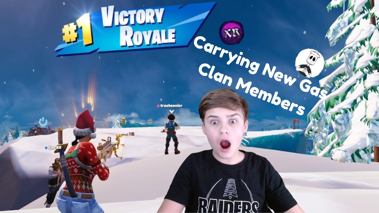 Carrying New Gas Clan Members To The Win! #gasclan - YouTube