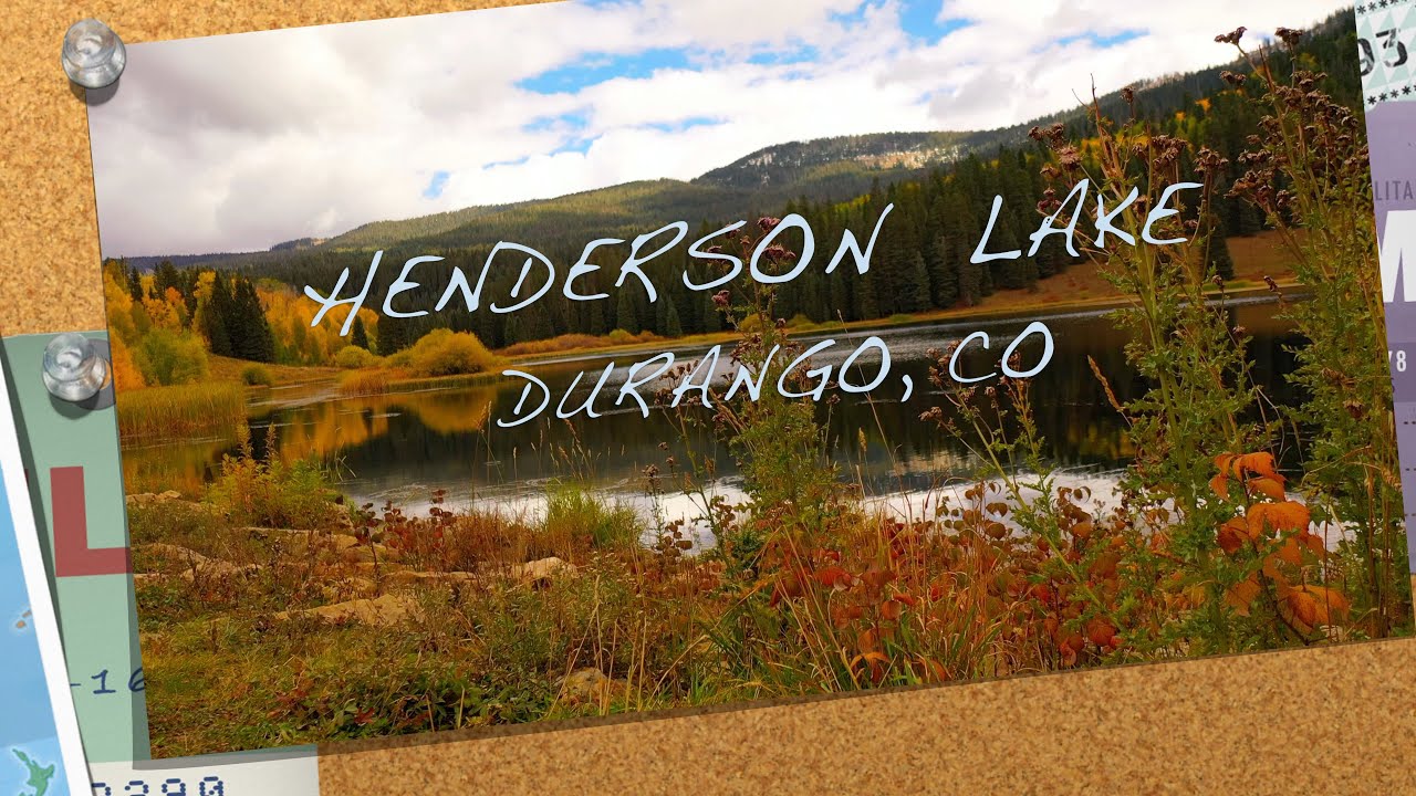 Henderson Lake Durango Colorado - YouTube