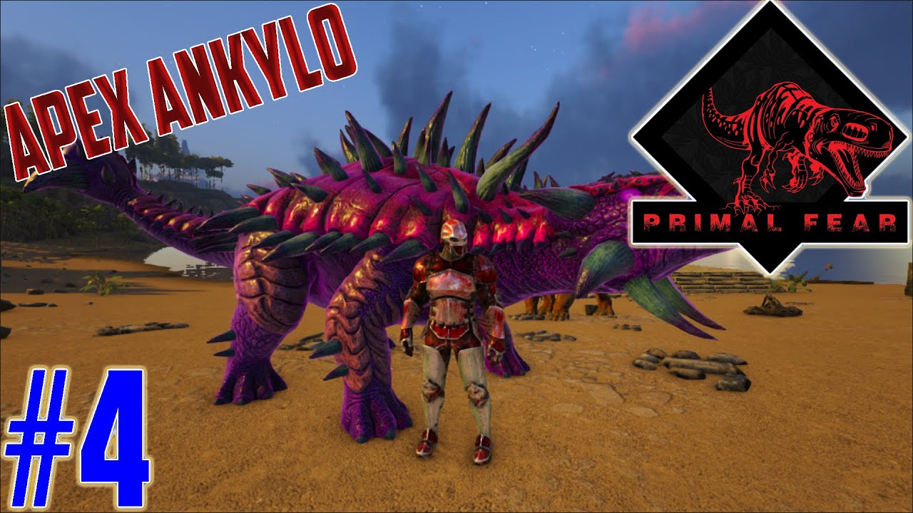 Ark: Primal Fear Mod #04[Apex Ankylo] - YouTube