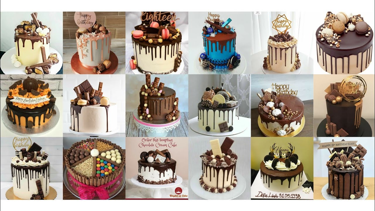 Chocolate overload cake decorating ideas.... চকোলেট ওভারলোড কেকের ...