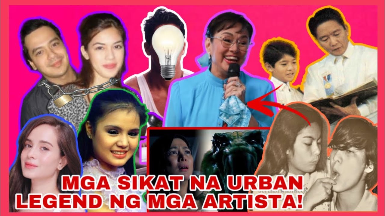 ILAN DITO ANG TOTOO? MGA PINAG USAPANG URBAN LEGEND NG MGA SIKAT NA ARTISTA SA PILIPINAS - YouTube