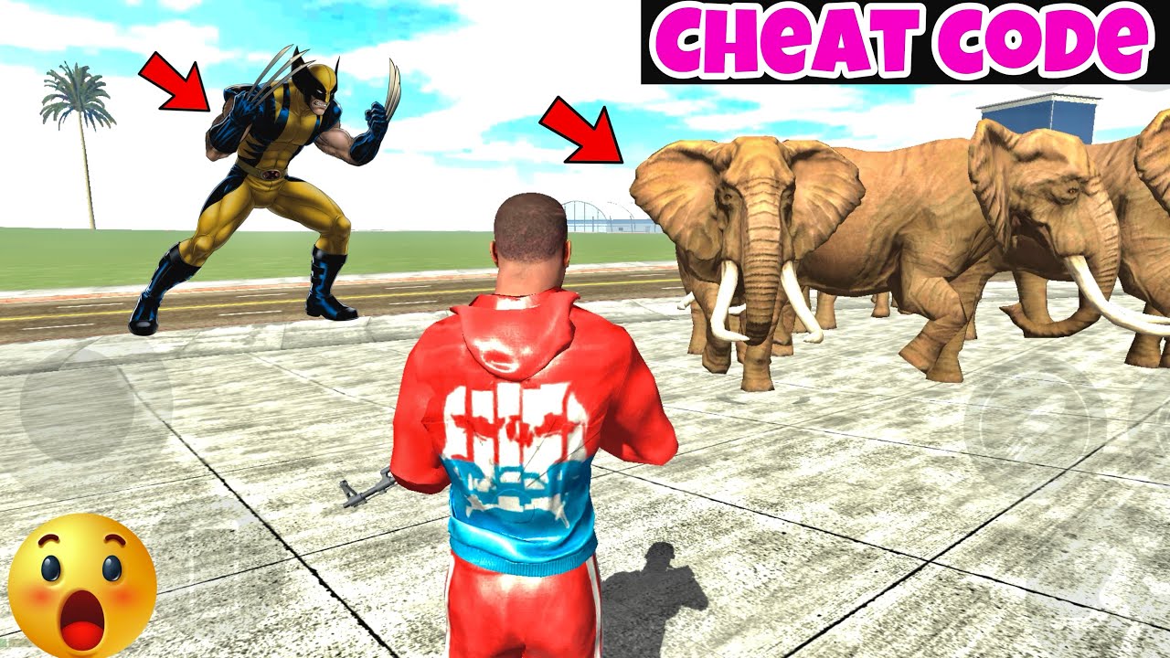 Elephant cheat code || how to use plugin app || indian bike driving 3d ...