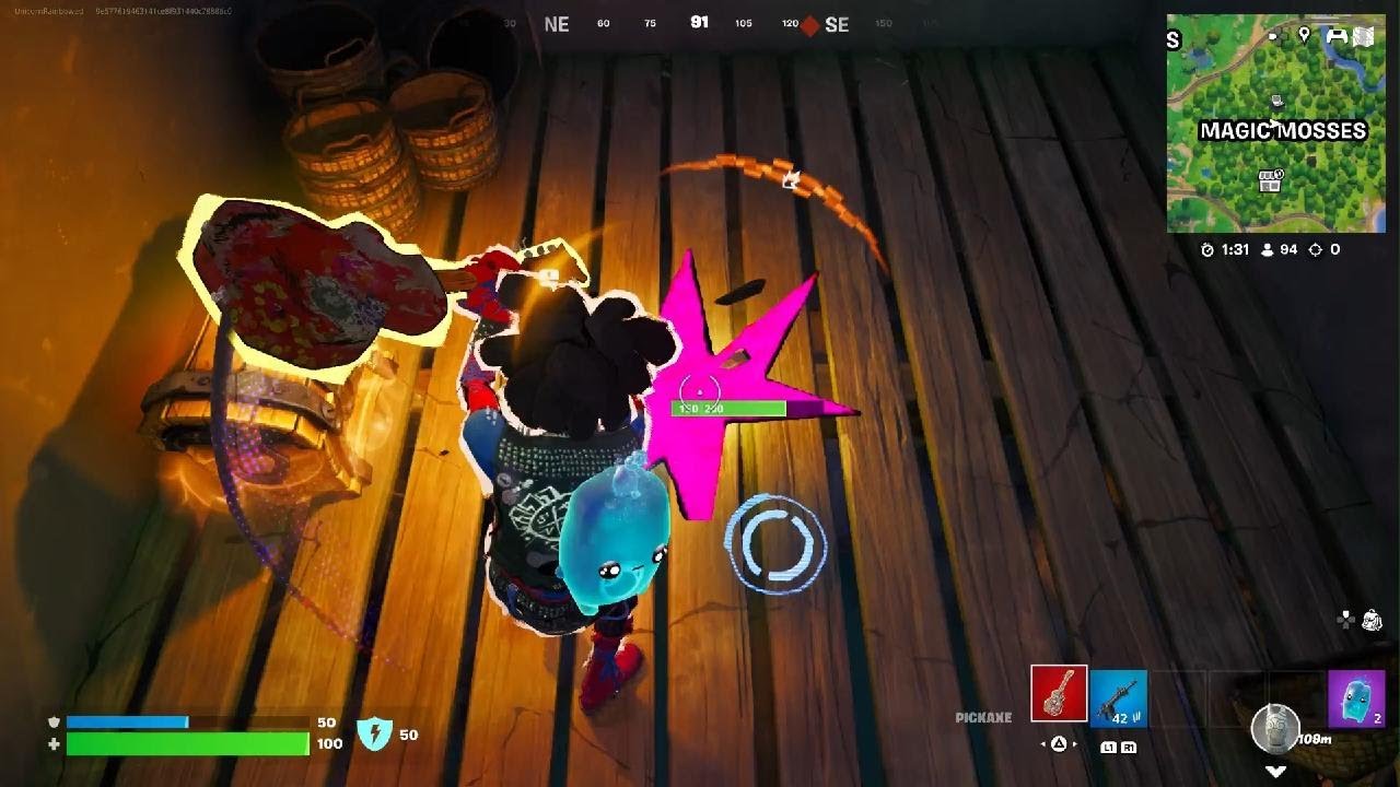 Fortnite Chapter 6 Season 2 - Secret Area in Magic Mosses - YouTube