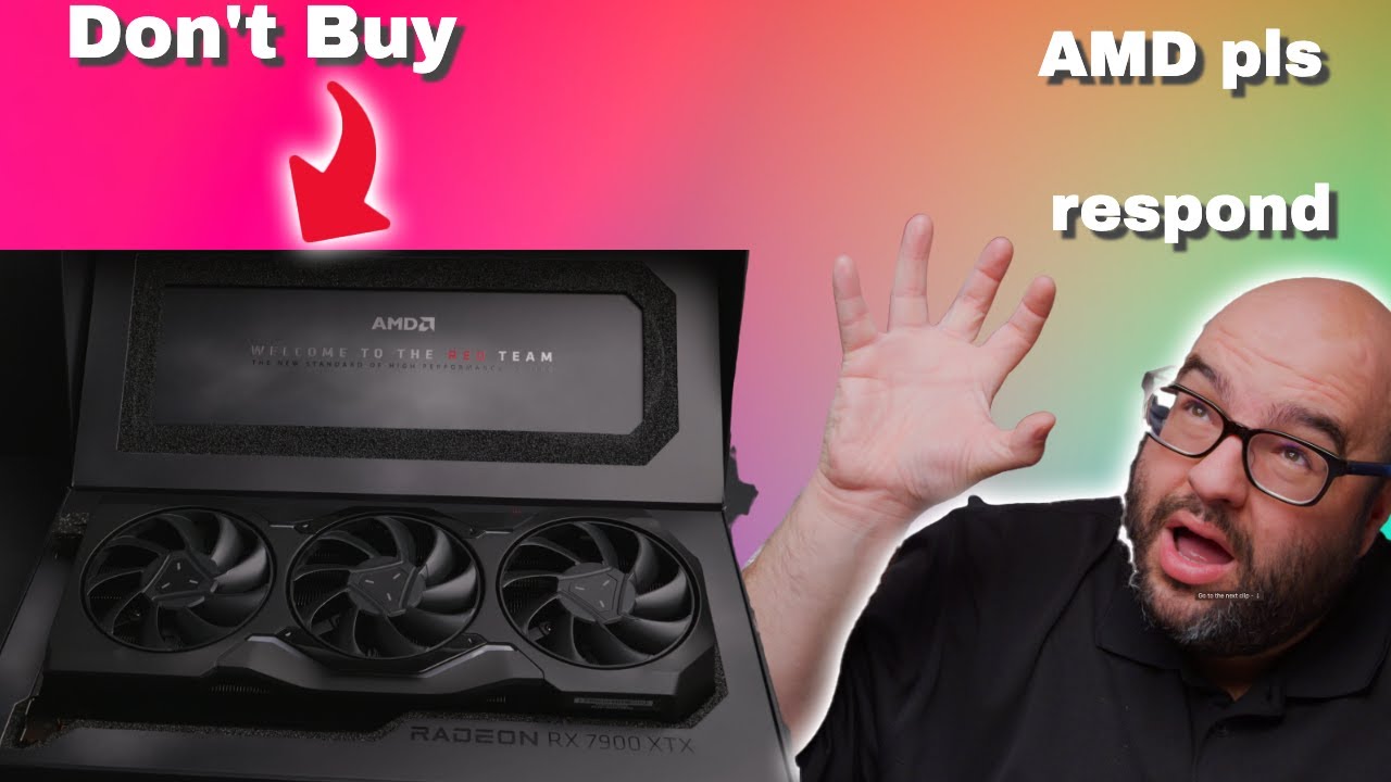 AMD Officially Responds to 7900 XTX Issues - YouTube