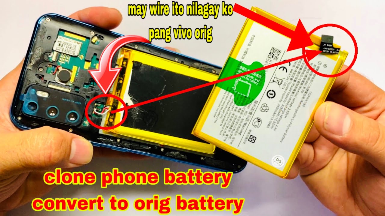 China Phone Battery Convert to Original Na Fake ang Bumili Oras lng ...
