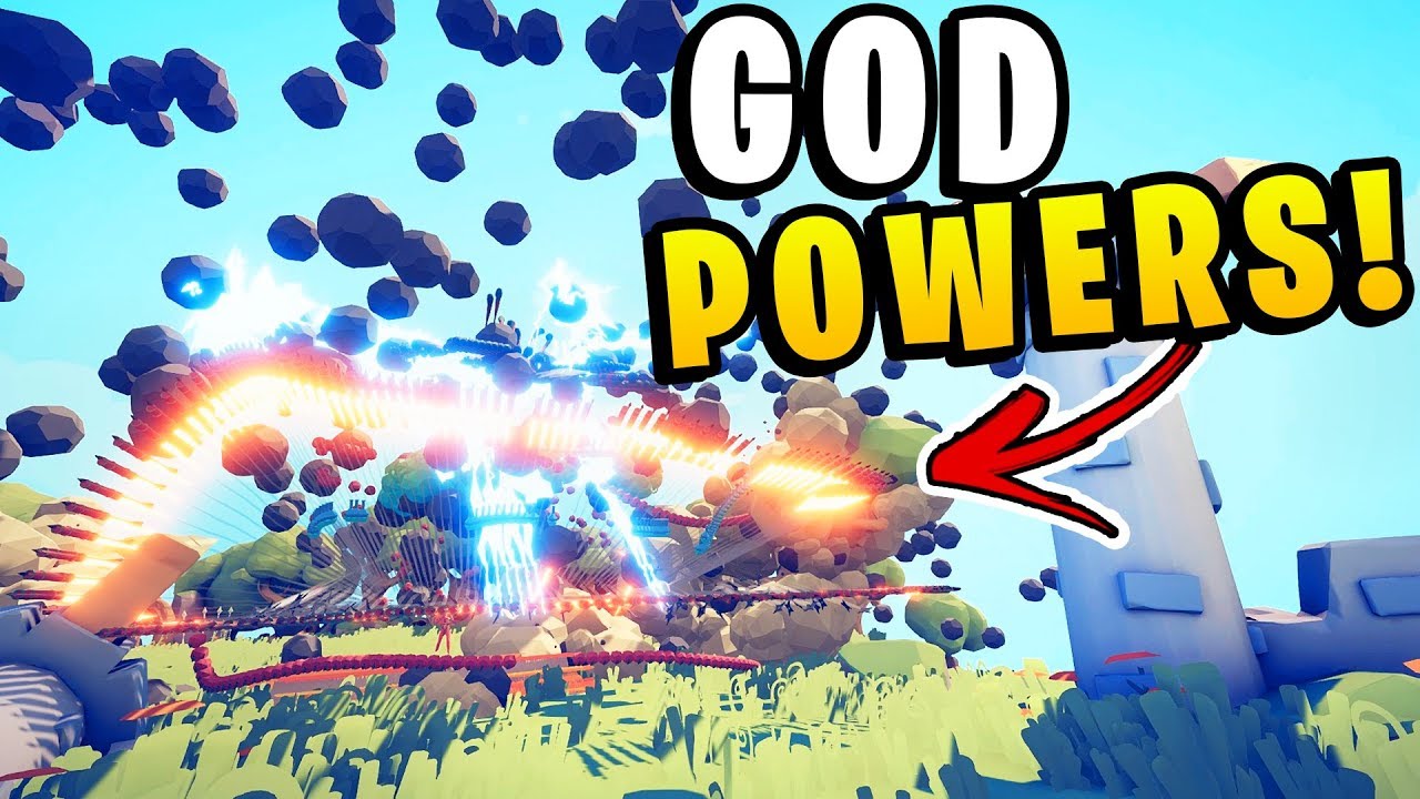 TABS - BEST MOD YET! I HAVE GOD POWERS! 10,000 Boulders - Totally ...