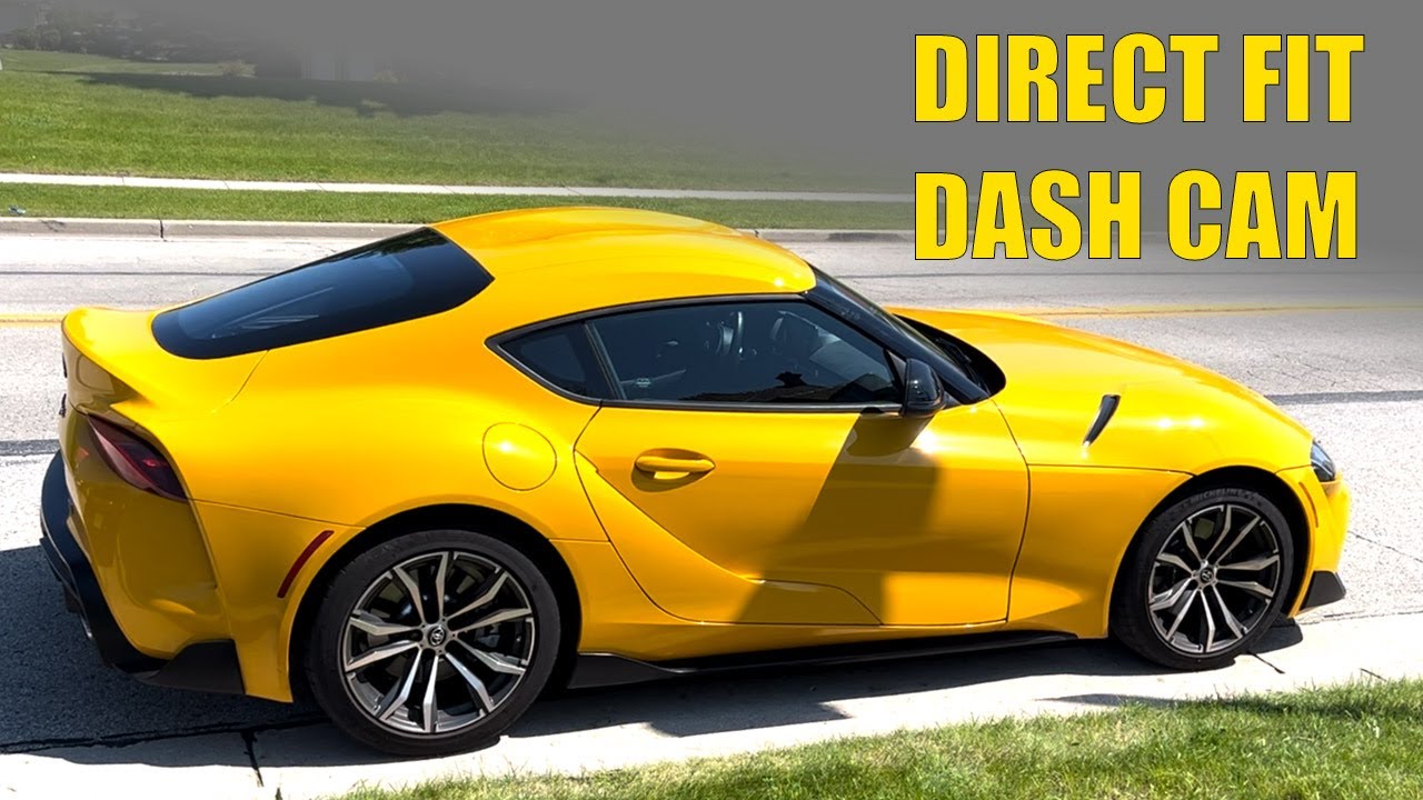Toyota Supra Dashcam Install - Fitcamx direct fit - 2021 Supra Dashcam ...
