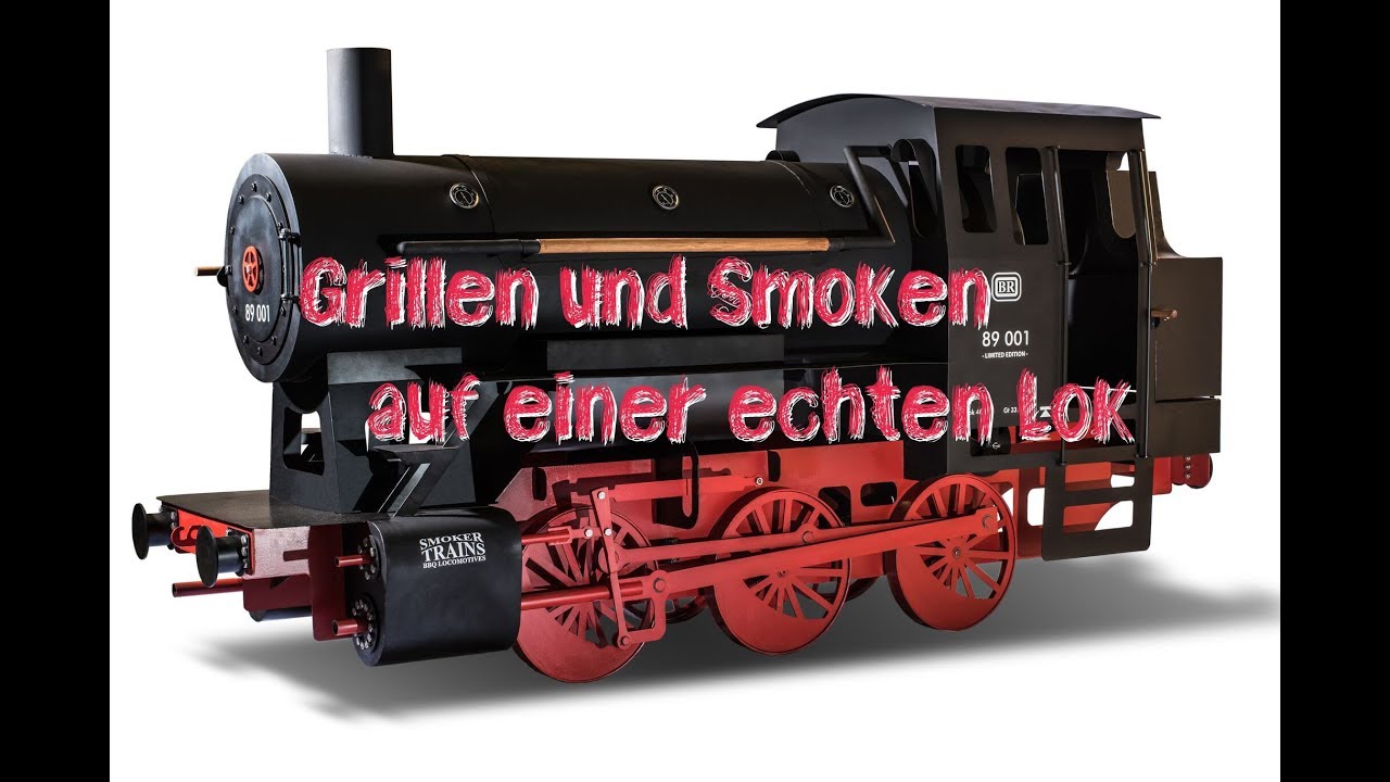 Ich durfte auf einer echten Lokomotive von Smoker Trains grillen und ...