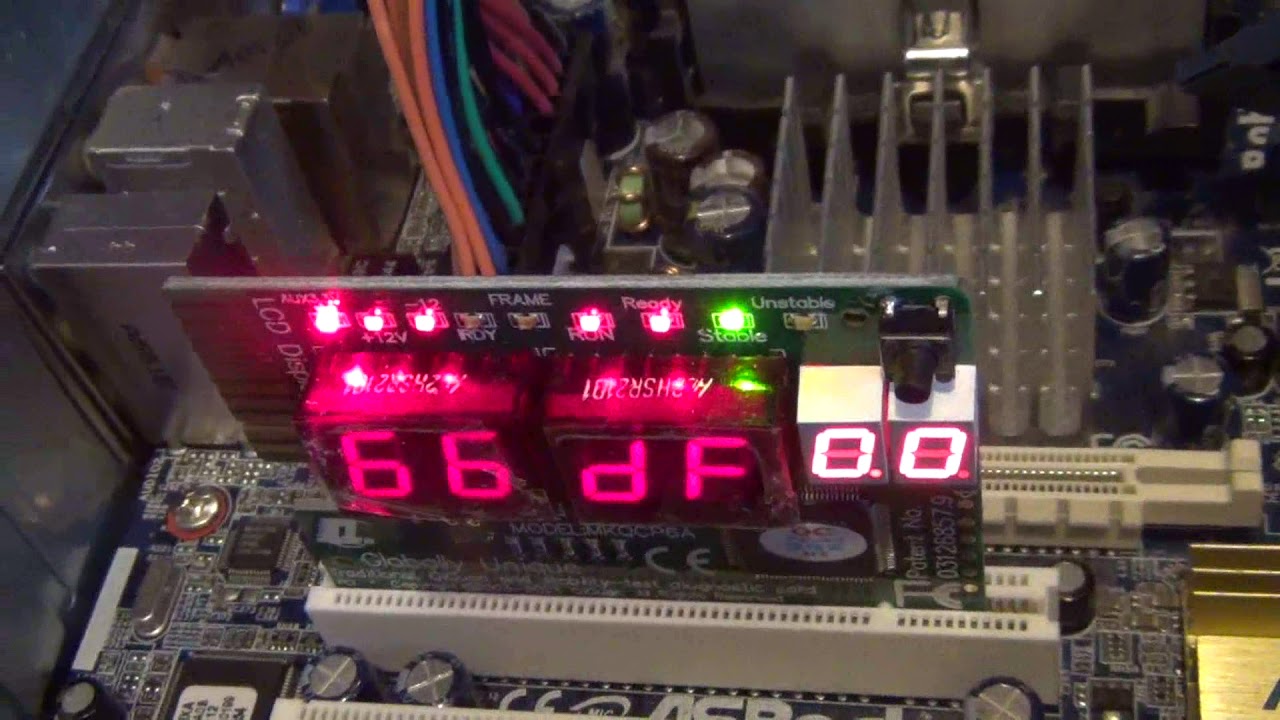PCI Tester MKQCP6A PCI Diagnostic Card with LCD Display - YouTube
