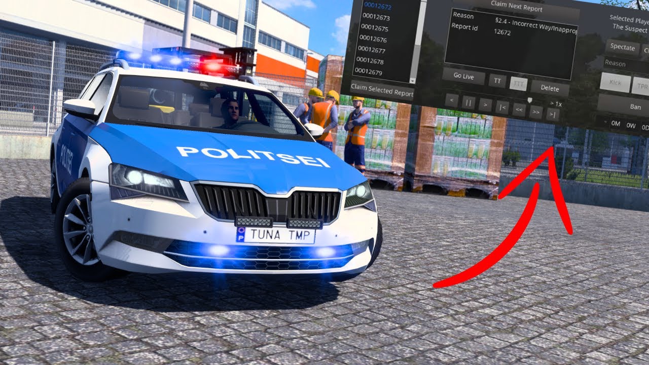 A SATURDAY AT TRUCKERSMP | TruckersMP Game Moderator - YouTube