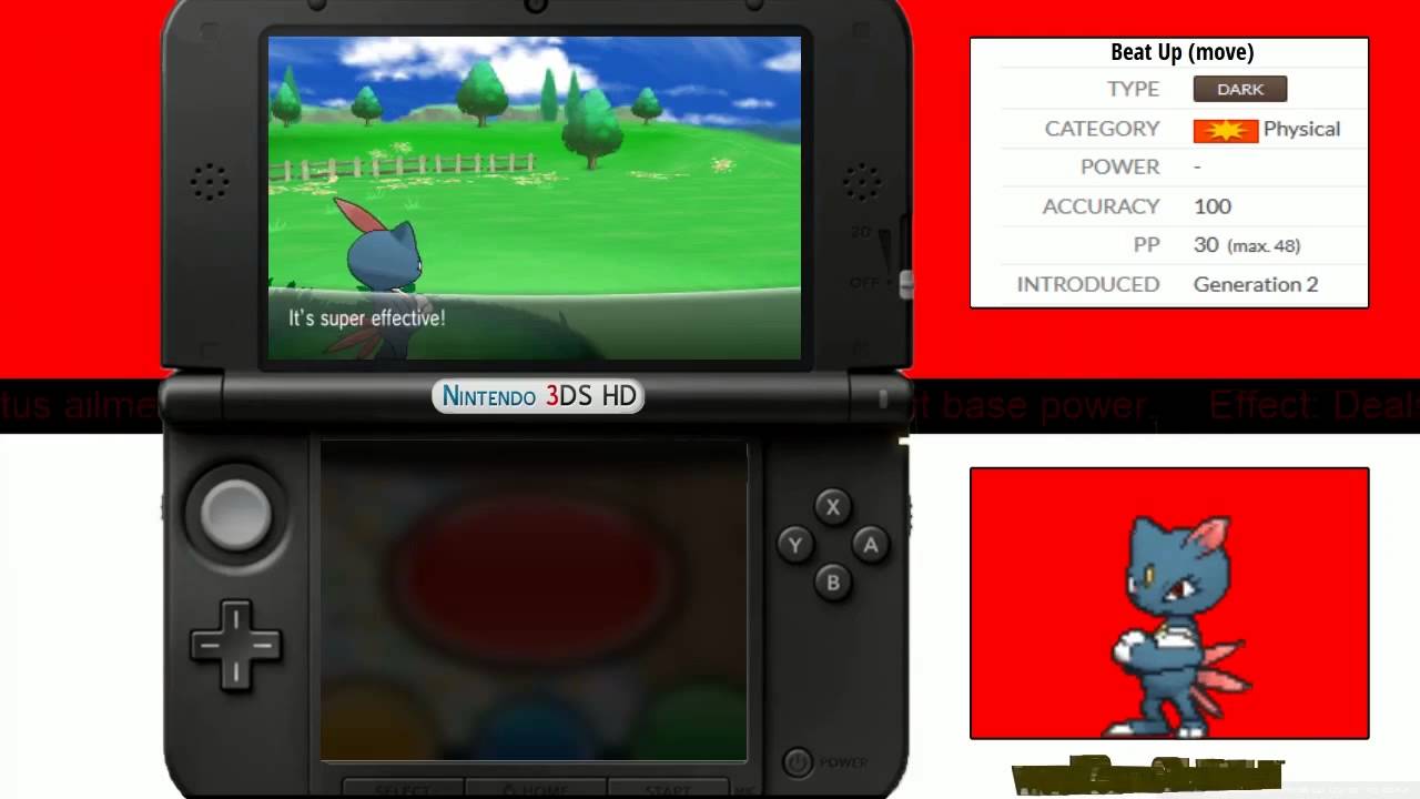 Beat Up Sneasel Pokemon XY Signature Moves #43 - YouTube