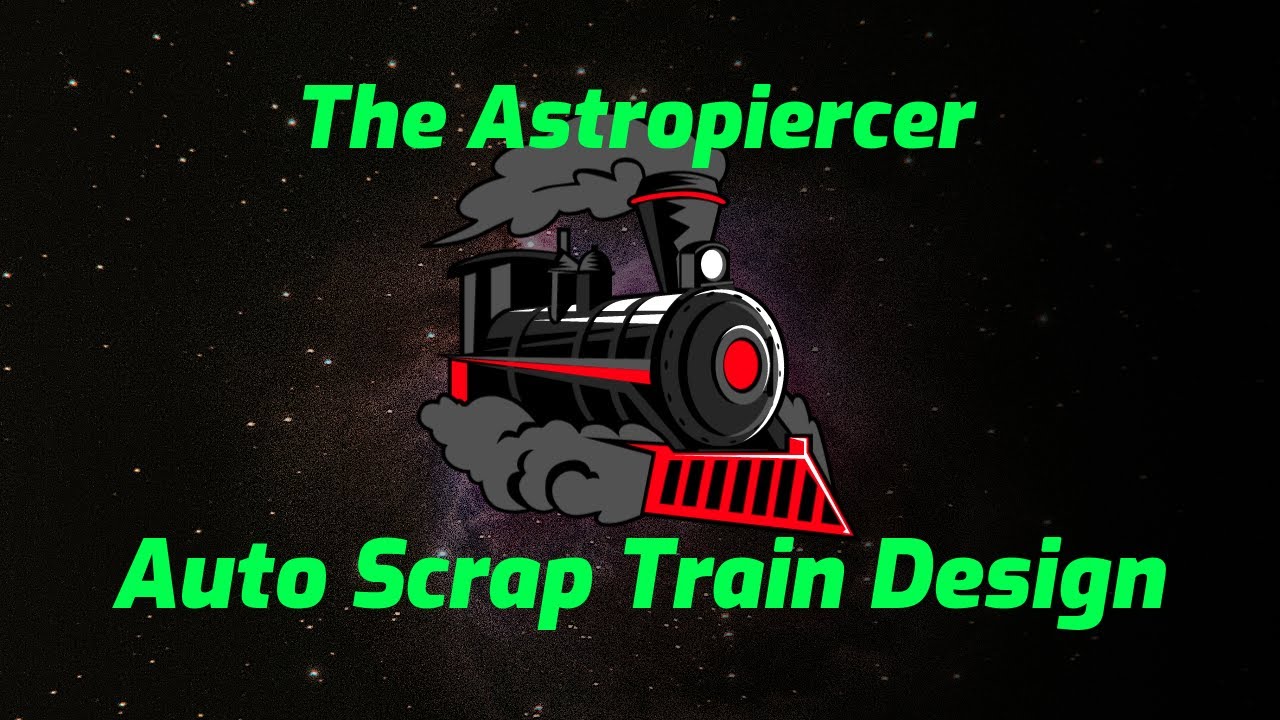 Astroneer - The Astropiercer (Auto Scrap Train) - YouTube