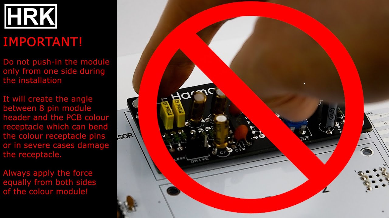 How to Use and Install DIYRE Colour Format Modules | Bart HRK - YouTube