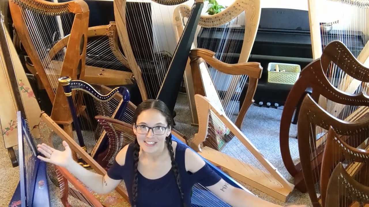 Harp Comparison Video Part 1: Fourteen Lap Harps! - YouTube