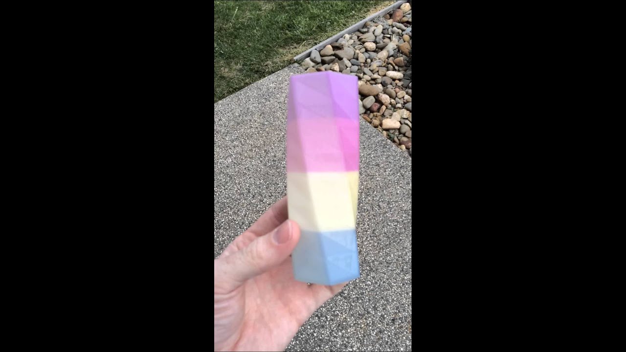 UV Reactive 3D Printer Filament - YouTube