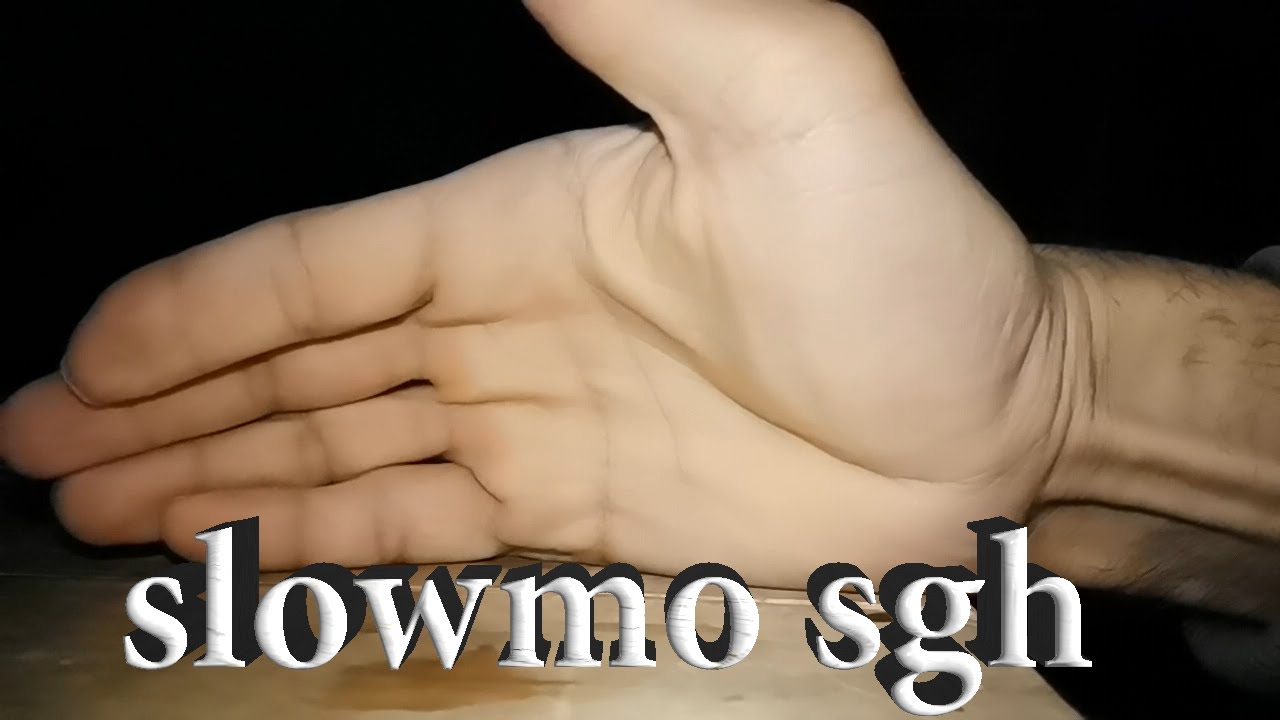 slowmo sgh-slow motion 960fps-1920fps-7680fps-Slow motion of hand ...