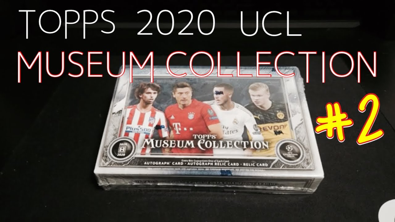 【TradingCards】-TOPPS MUSEUM COLLECTION UCL 2020-2箱目開封☆ - YouTube