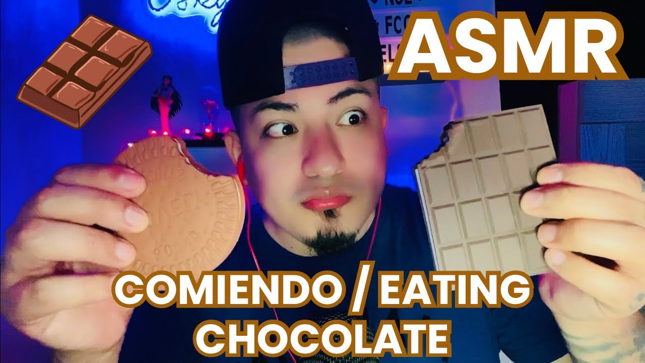 ASMR COMIENDO / EATING CHOCOLATE 🍫 - YouTube