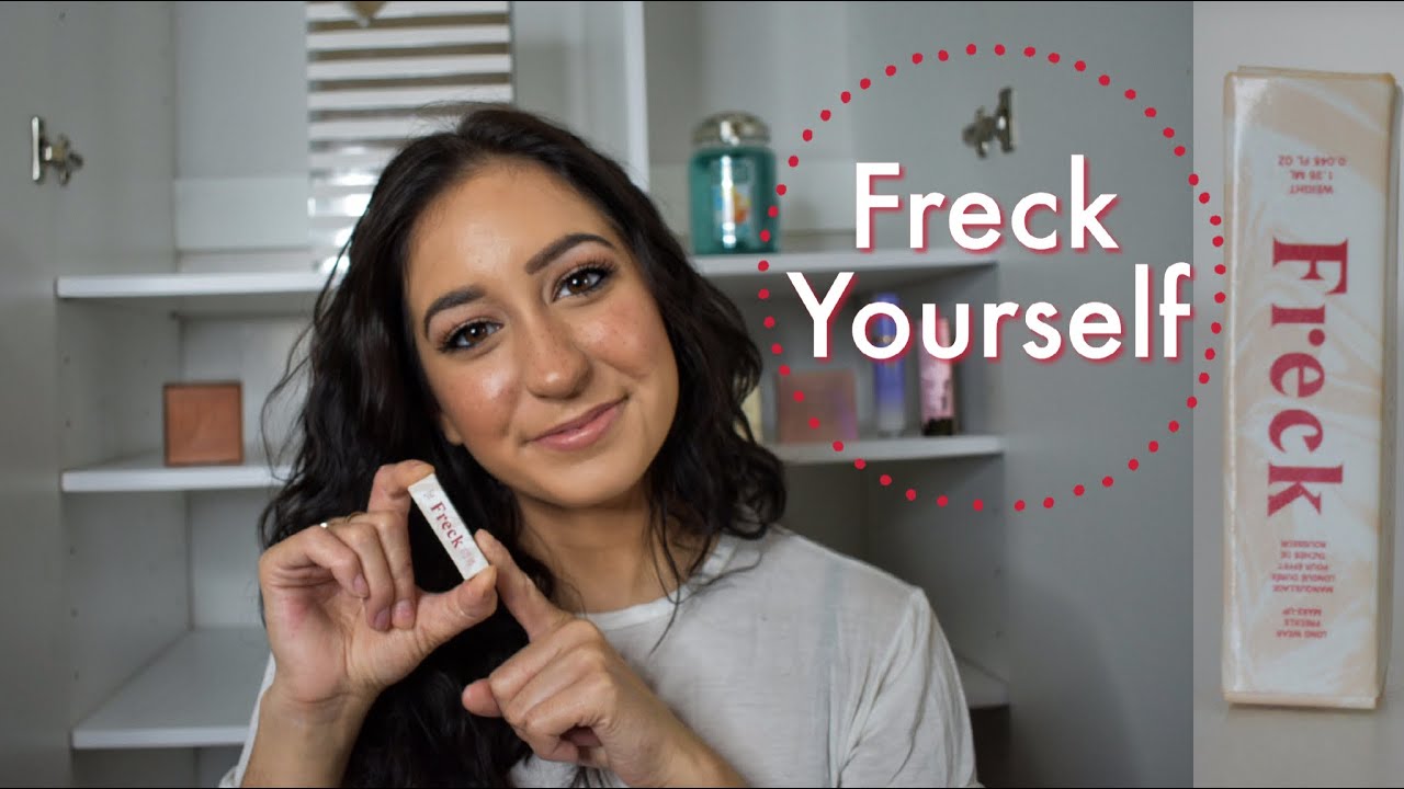 THE FRECK - PRODUCT TEST: How to make natural looking freckles using ...