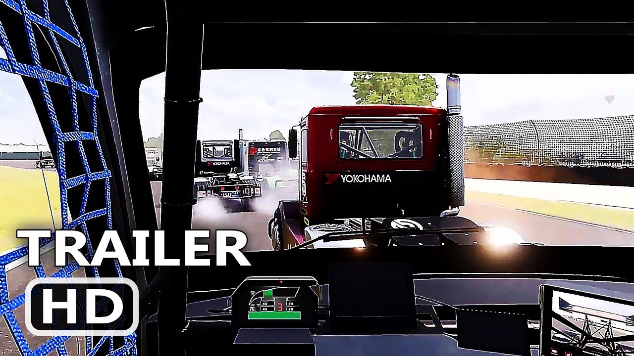 PS4 - FIA European Truck Racing Championship New Gameplay Demo (2019 ...
