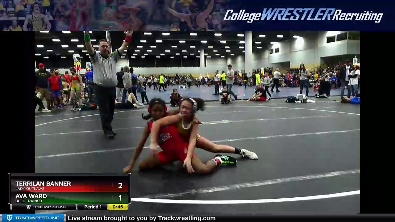 Girls 5th - 8th Grade 81-89 Terrilan Banner Lady Outlaws Vs Ava Ward ...