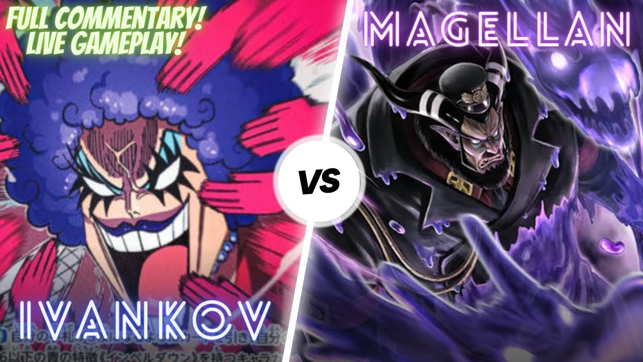 [OP02] LIVE GAMEPLAY Blue Ivankov vs Purple Magellan (OPTCG Live ...