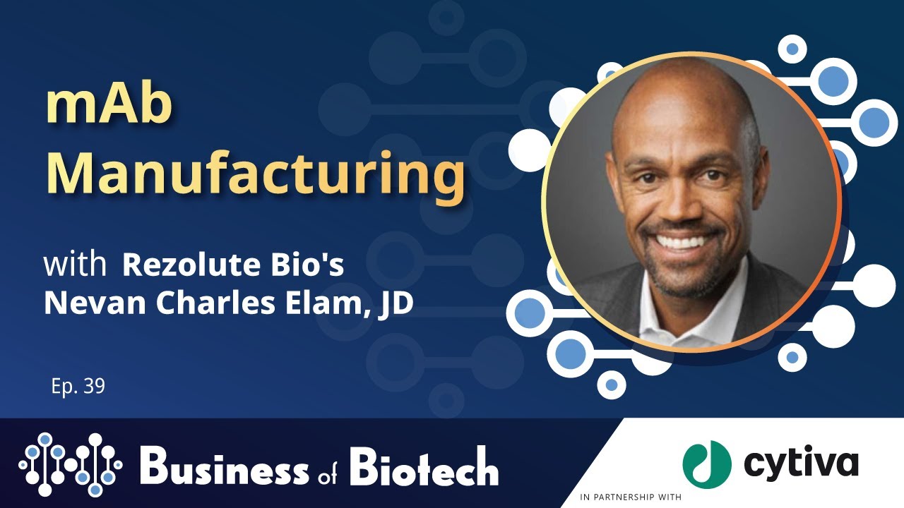 mAb Manufacturing with Rezolute Bio's Nevan Charles Elam, JD - YouTube
