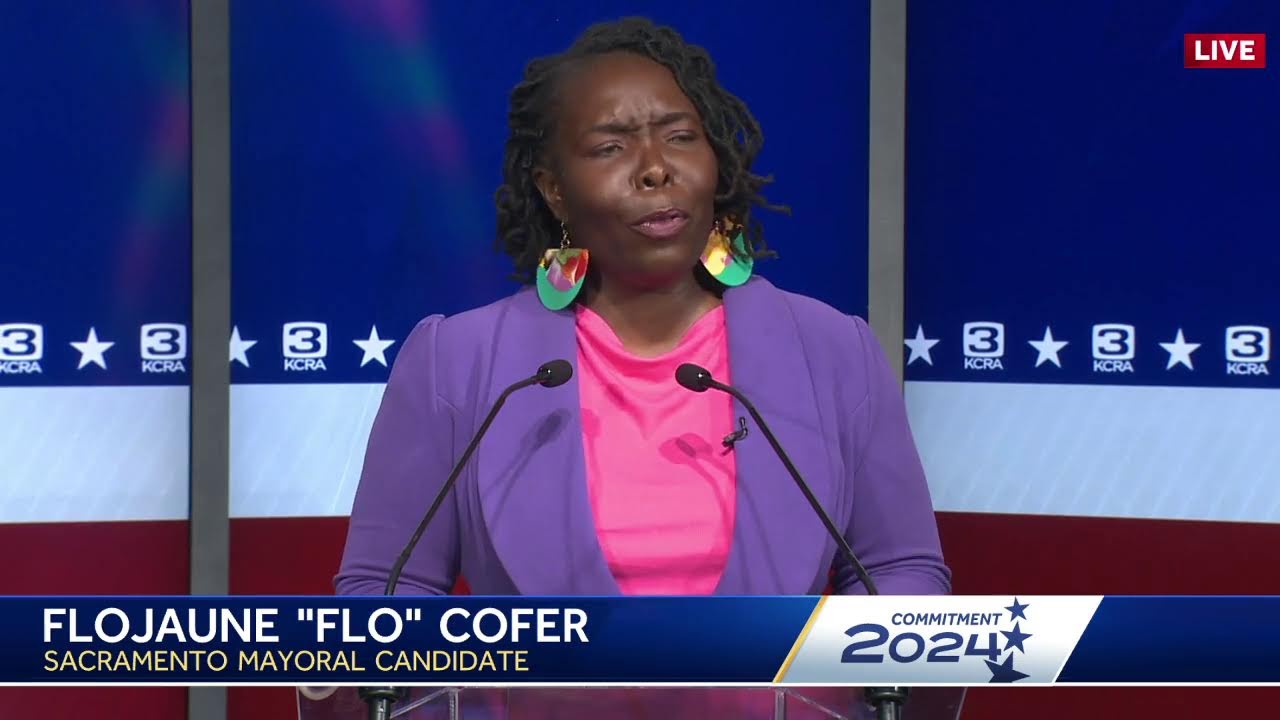 LIVE| Watch KCRA 3's Sacramento mayoral debate with Flojaune Cofer and ...