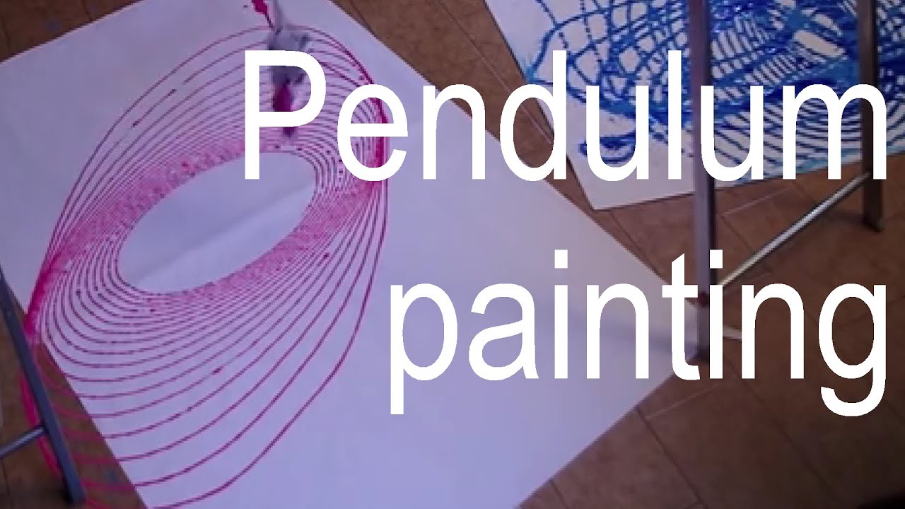 Pendulum painting - YouTube